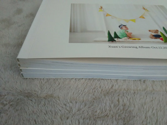 12 x 8 álbumes de foto Softcover de los recuerdos del niño de la impresión del libro de la foto de la película de Matt