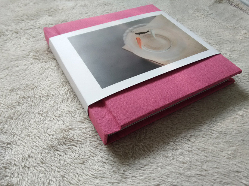 El álbum de foto del soporte del rubor de la aduana, viaja papel de arte de Matt del álbum de 10 x 10 PVC