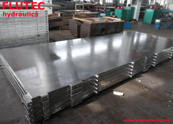 Hot Press Platen precision mechanical parts Q235B or A36 Material