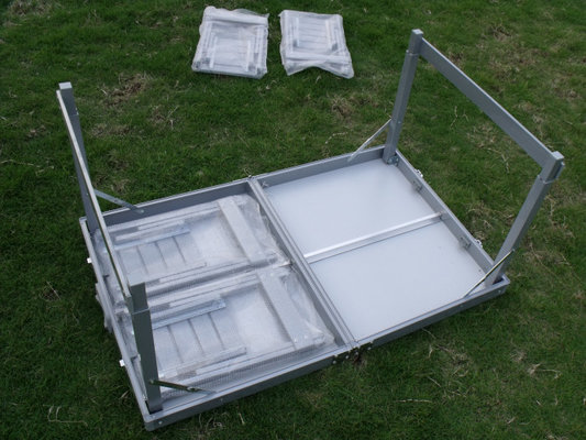 Tableau et chaises de pique-nique se pliants de camping de promotion pour 4 personnes, faciles à porter