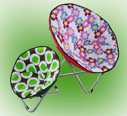 La couverture adulte de coton de taille a imprimé la chaise se pliante de lune facile de porter démontable et lavable