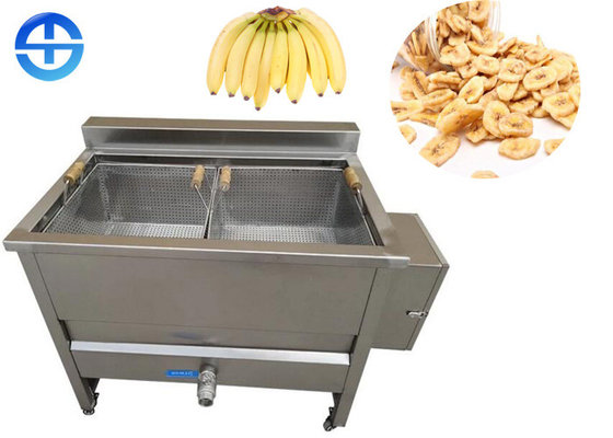 100 kg/h Capacity Food Industry Machines / Fully Automatic Banana Chips Making Machine