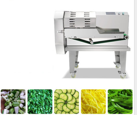Automatic Commercial Vegetable Cutting Machine 1.2kw Power 380v / 220v Voltage