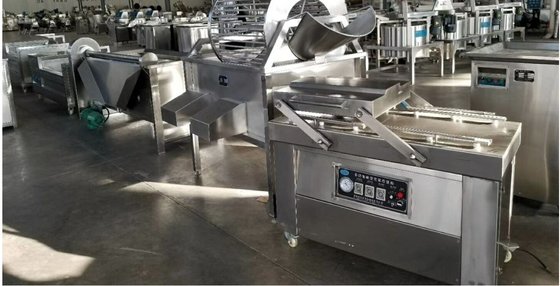 Durable Food Grade Potato Chips Production Line Small Scale 60 - 70kg/H Capacity