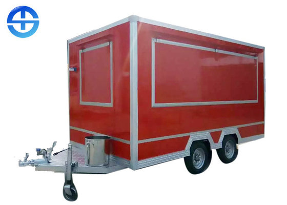 ISO 30km/H 4M Food Industry Machines Mobile Food Cart