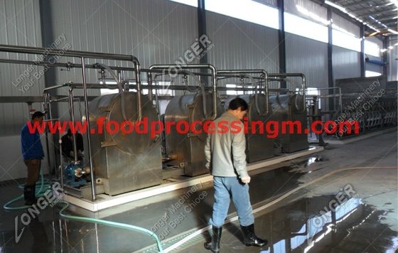 commercial industrial starch production plant in china factory design