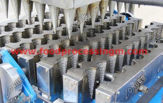 LONGER Advanced Technology Electric 10 Head Ice Cream Cone Wafer Forming Machine With Hot Price