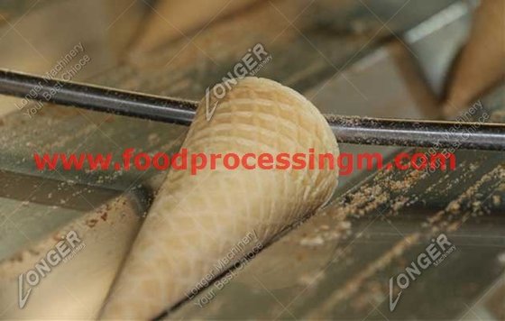 High Capacity ice cream cone production line low consumption china