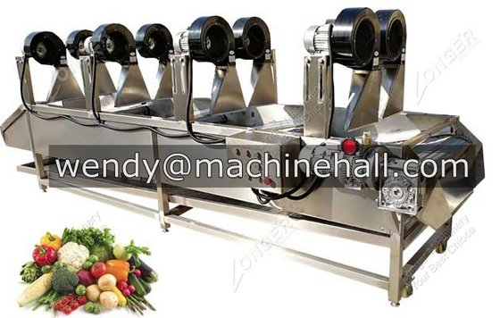 Low price Air Dryer Machine For Fruit and Vegetable stainless steel SUS304
