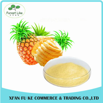 100% Natural Fruit Spray Dried Powder Pineapple Extract Powder with Bromelain supplier