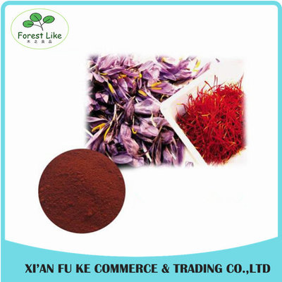 Direct Manufacture Wholesale Top Quality Pure Saffron Extract 95 % Crocetin supplier