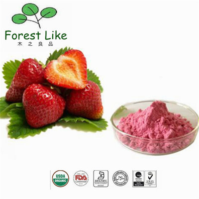 Food Ingredients Freeze Dried Strawberry Fruit Powder supplier