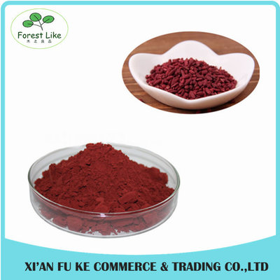 Factory Supply Food Grade High Purity Lovastatin Monacolin K 0.5% - 5% Red Yeast Rice Extract supplier
