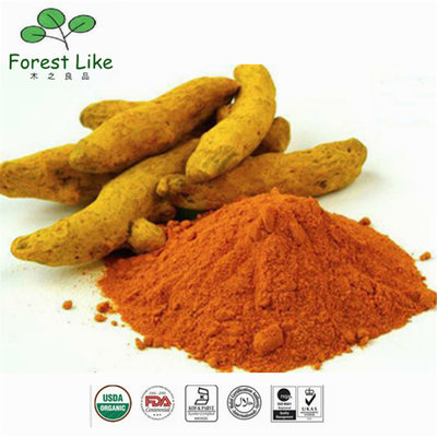Herbal Turmeric Root Extract Powder 95 % Turmeric Curcumin supplier