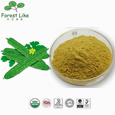 Bitter Melon Extract Powder 10 % ~ 30 % Charantin Treat Diabetes and Blood Sugar Lowering supplier