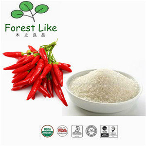 Sweet Red Bell Pepper Extract Capsaicin1 % - 5 % Powder supplier
