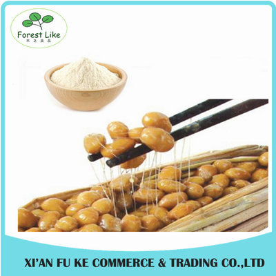 Manufacturer Supply High Quality Natto Extract Nattokinase Powder for Thrombolytic supplier
