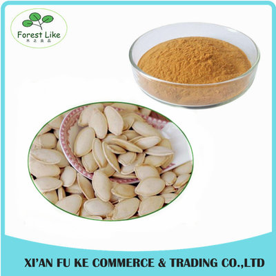 Hand Picking Natural Cucurbita Moschata Seed Extract Powder / Pumpkin Seed Extract supplier