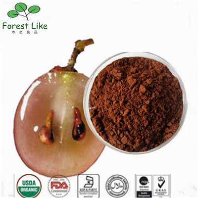 Grape Seed Extract OPC 95 % 98 % Polyphenol 20%-80% supplier