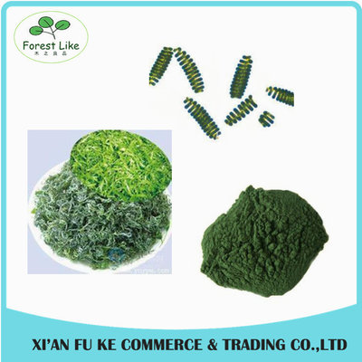 High Quality Spirulina / Spiral Seaweed Extract Powder supplier