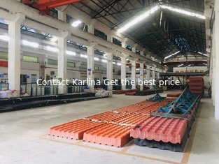 China Techo de PVC Cartón corrugado de techo de PVC  permanent roofing better then concrete tile supplier