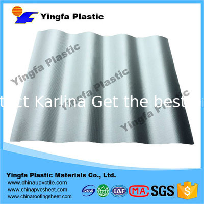 Spanish Roof Tile FRP Roof Tile UPVC Roof Tile PVC corrugated roofing sheet supplier