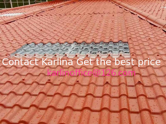 Made in China UPVC ASA pvc tiles roof tile roofing gutter FRP glass corrugated roof sheets synthetic building materials supplier