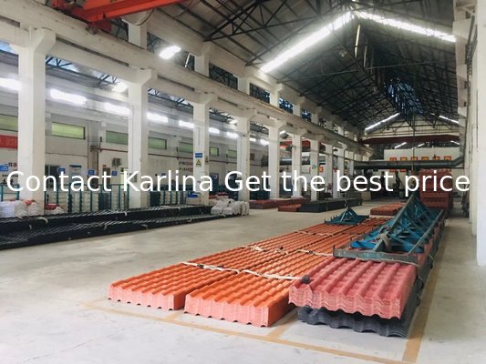 Techo de PVC Cartón corrugado de techo de PVC  permanent roofing better then concrete tile supplier
