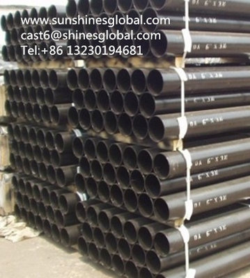 CISPI301 Hubless Cast Iron Waste Pipes/ ASTM A74 No Hub Cast Iron Soil Pipes