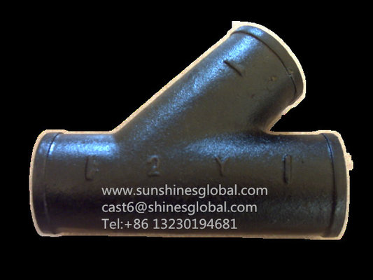 CISPI 301/ASTM A888 Centrifugal Cast Iron Pipe Fittings