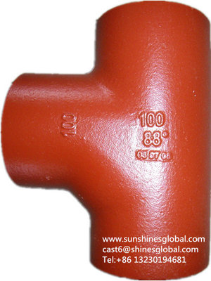 DIN19522 Cast Iron Fittings/BS EN877 Cast Iron Pipe Fittings