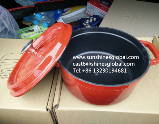 Cast Iron Enameled Cookware/Enamel Cast Iron Casserole/Round Enamel Pots
