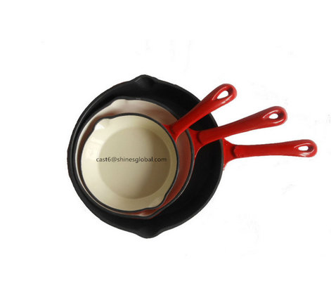 Enameled Cookware&Bakeware/Cast Iron Enamel Grill Pan &Skillet/Enameled Fry Pan