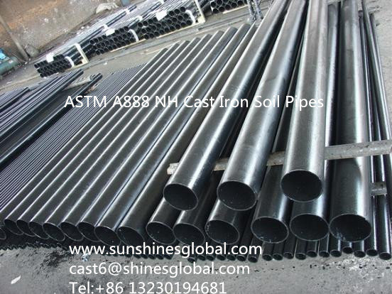 ASTM A888 Pipe/ASTM A888 Cast Iron Pipe/ ASTM A888  Cast Iron Soil Pipe
