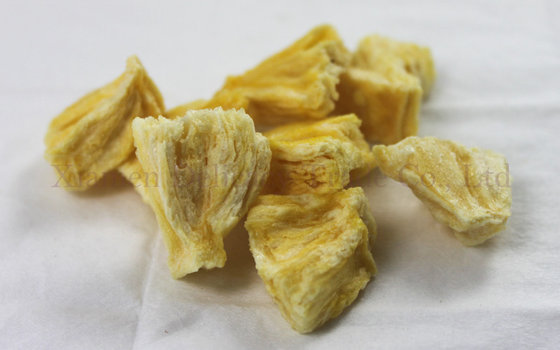Healthy Fruit Snacks Bulk Freeze Dried Pineapple Slices / FD Pineapple Slice