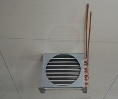 Fin And Tube Fridge Freezer Condenser / Dehumidifier Condenser Custom Design