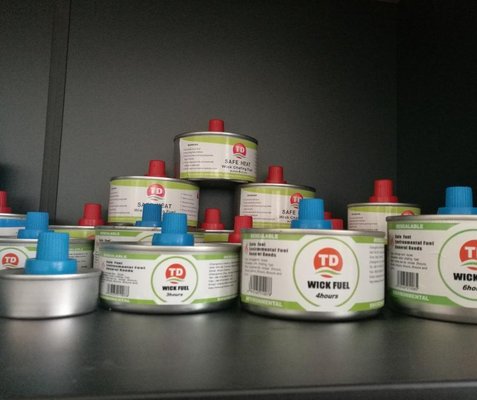 hotel supplies chafing fuel with fiberglasss wick