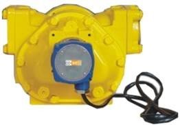 Low Pressure Positive Displacement Flow Meter For Diesel , Petroleum