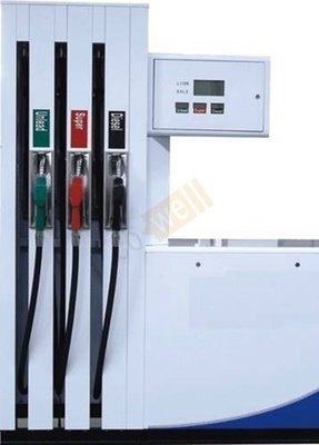 Three Hose Gas Station Dispenser With Multipul Nozzles CWK50F636 Series