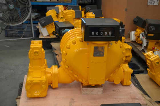 Marine Aviation Aluminum Positive Displacement Flow Meter 6 Inch Buk Flow