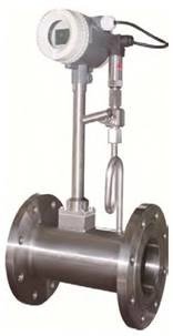 LUGY Series Vortex Electronic Flow Meter With Temperature , Pressure Compensation
