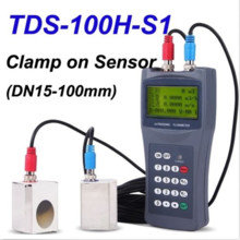 CE Certified Portable Ultrasonic Flow Meter for Water TDS-100H