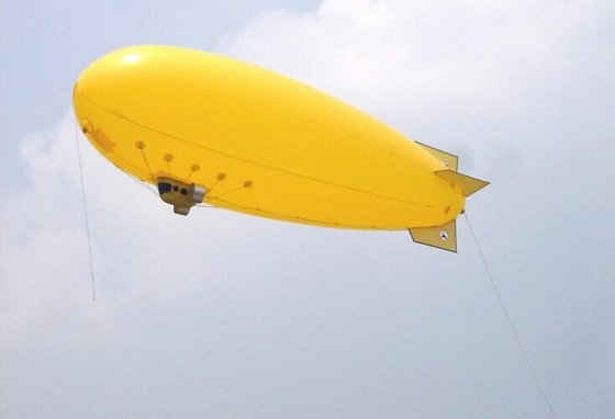 Professional Large PVC Advertising Inflatable Helium Blimp Approved EN71