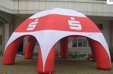 Giant Garden Dome Inflatable Spider Tent With Windows / Inflatable Military Tent