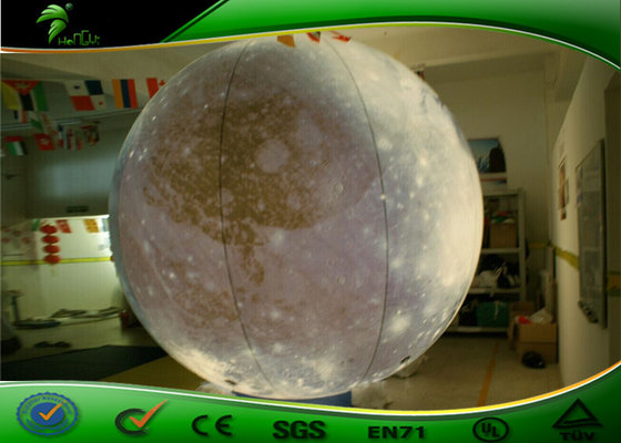 Attractive Outdoor Planet Moon Inflatable Advertising Balloons for Decoration