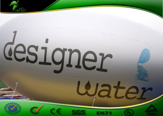 Multifunctional Fire - Resistance Inflatable Blimp Helium Airship For Exhibitions