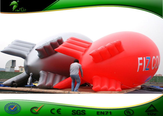 Anti - UV Remote Control Helium Sky Balloon Inflatable Airplane Logo Printing