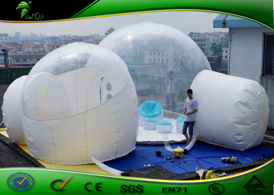 Fire Retardant Outside Inflatable Lawn Tent Bubble For Party Adjustable Size