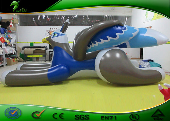 Customized Blow Up Cartoon Characters Big Long Inflatable Eagle Toy 3m
