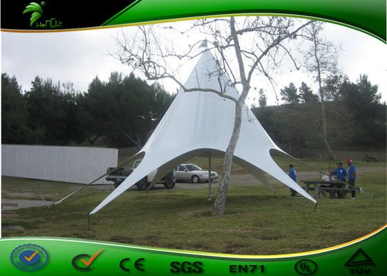 Outside Flame Retardant Business Star Shaped Tent For Event / Trade Show